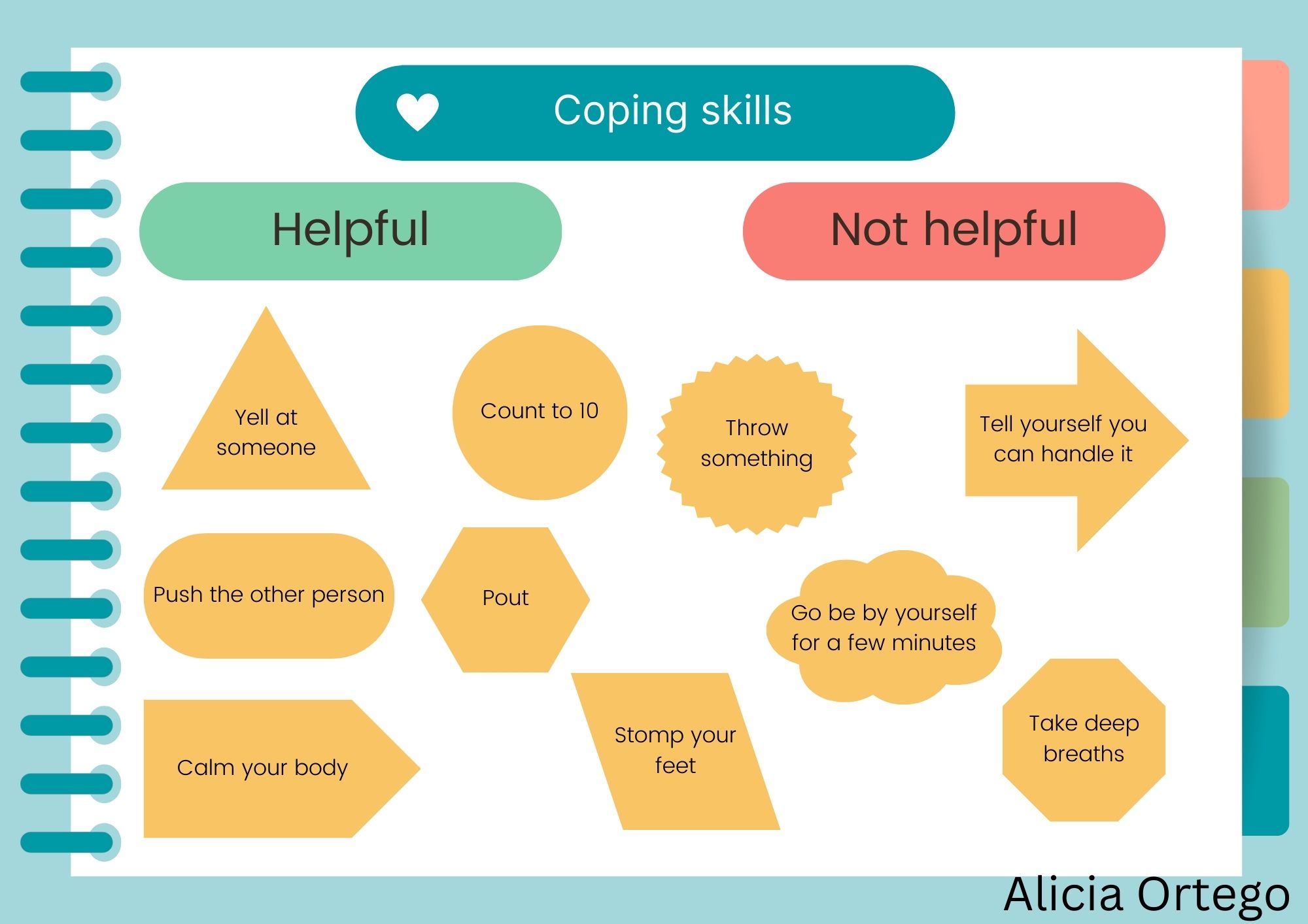 Free Printable Anxiety Worksheets & Resources for Kids - Alicia Ortego