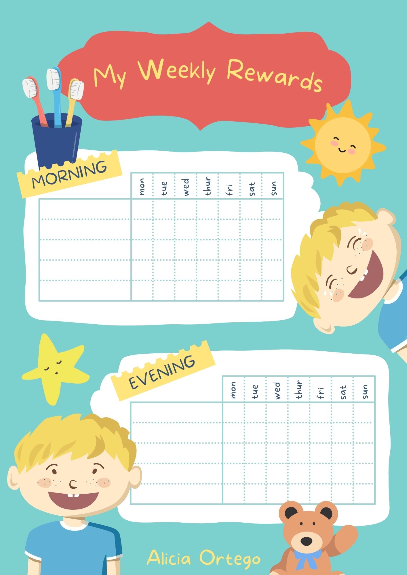 The Power of Star Charts for Kids (with PDF) The Power of Star Charts ...