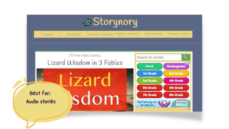 20 Top Reading Websites for Kids: Free & Fun Learning! - Alicia Ortego