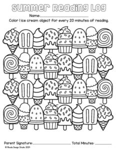 Free Printable Reading Logs for Kids: Fun and Progress Tracking ...