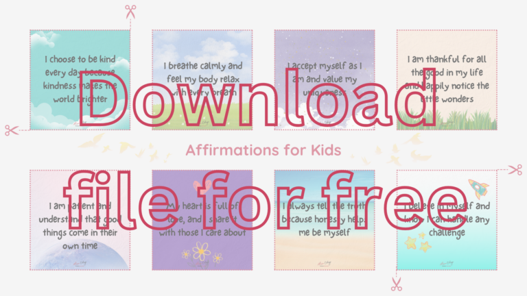 25 Morning Affirmations for Kids - Alicia Ortego